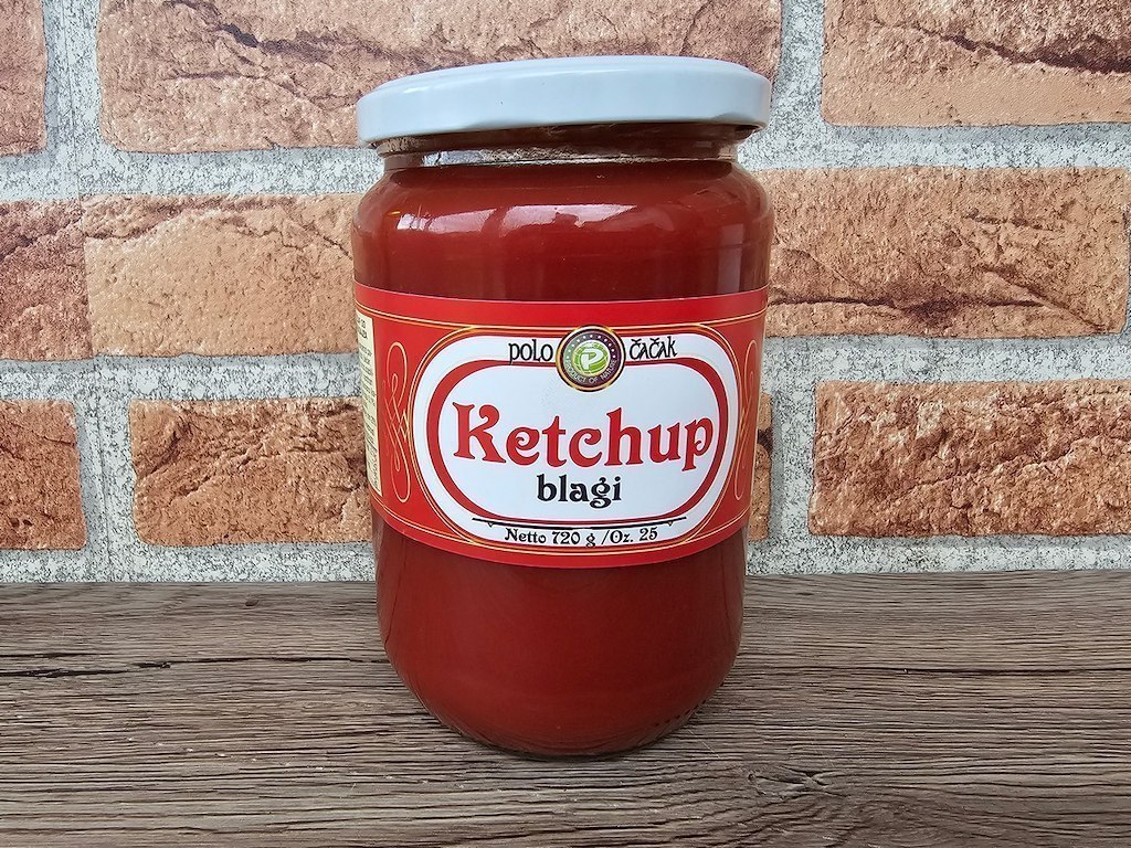 Domaći blagi kečap 720g