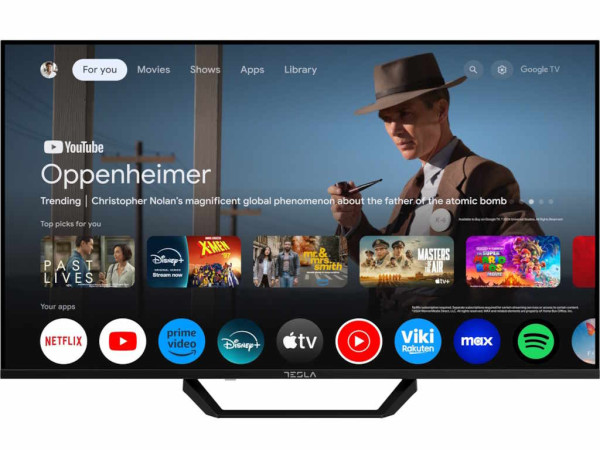 Televizor TESLA 43E655BUS/D-LED/43''/UHD/Smart/Google TV/crna (43E655BUS)