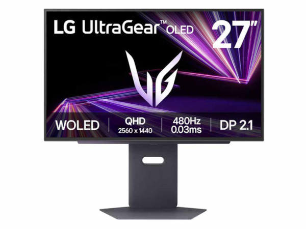 Monitor LG 27GX790A-B 27''/OLED/2560x1440/480Hz/0,03ms GtG/HDMIx2,DP,USB /Gsync,freesync/Pivot/crna (27GX790A-B.AEU)