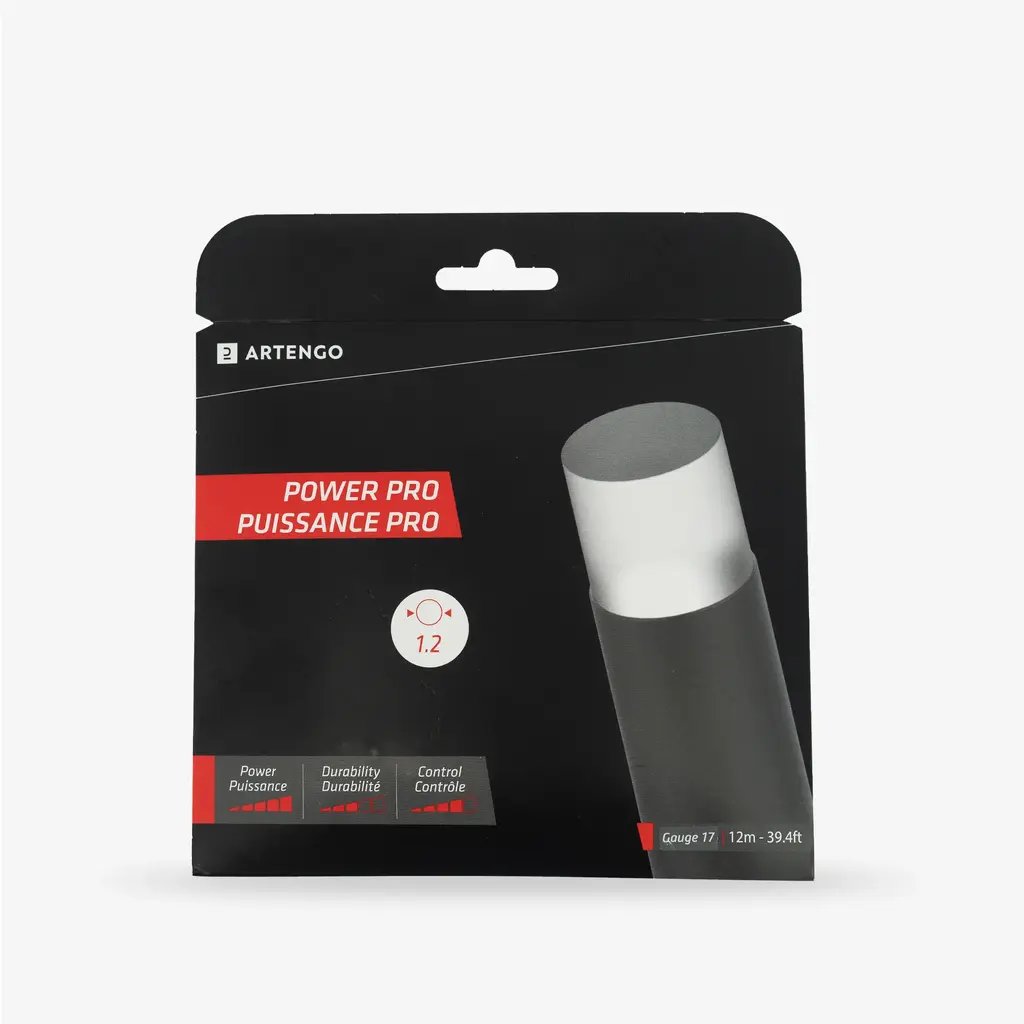 Crna žica za teniski reket TA POWER PRO 1,20 mm