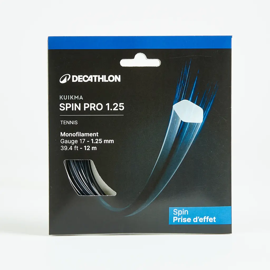 ŽICA ZA TENISKI REKET TA 930 SPIN S JEDNOSTRUKOM NITI 1,3 MM CRNA