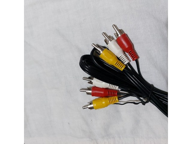 Audio kabel RCA na RCA  1,1 met.