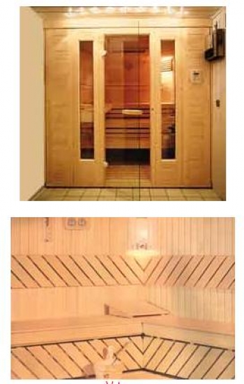 Saune - SUVA FINSKA i INFRARED sauna >> Finska sauna Sawo Vtype