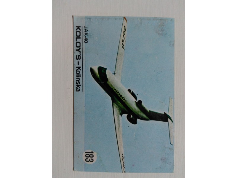 Koloys Avioni broj 183