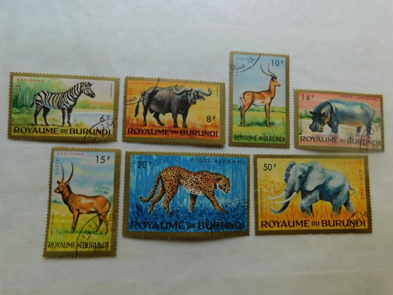 BURUNDI 1964 KOMPLET SERIJA