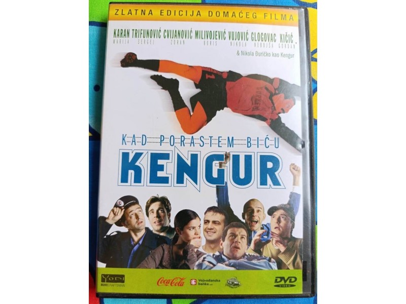 Kad porastem biću kengur - DVD
