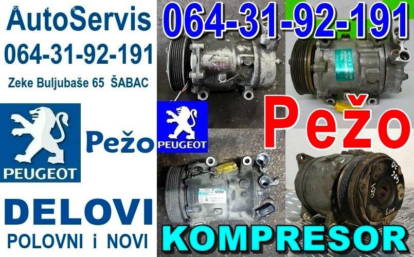 KOMPRESOR KLIME Pežo 407 607 807 307 206 Partner 306