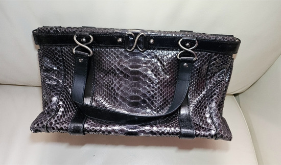 Alexander McQueen original torba, koza pitona