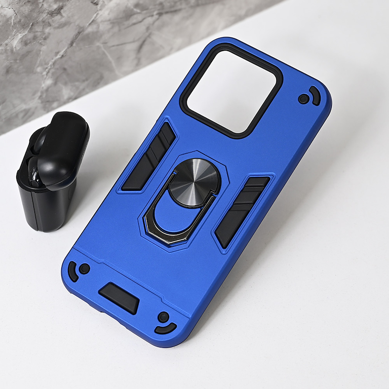 Futrola Hard Ring za Huawei Honor X8c plava