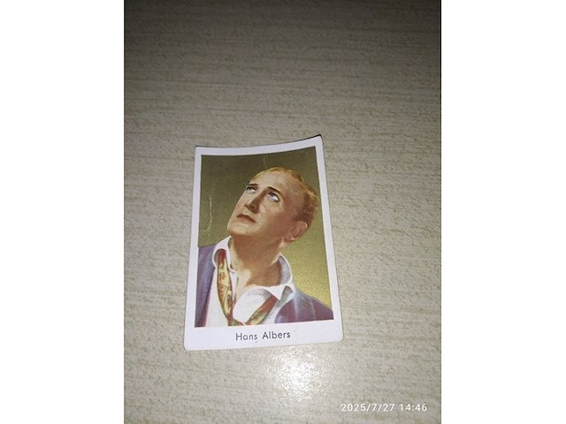 Hans Albers 1934 Goldfilm Konstantin