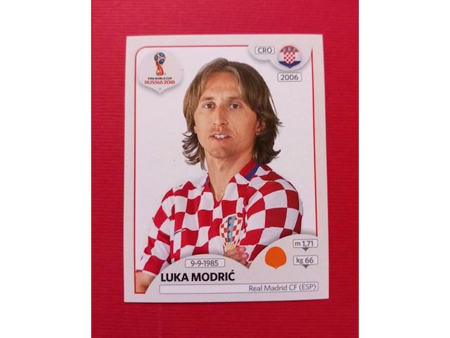 RUSSIA 2018 310 Luka MODRIĆ