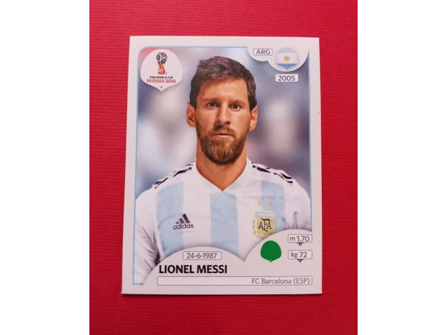 RUSSIA 2018 276 Lionel MESSI