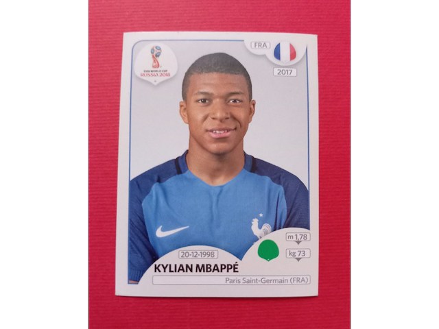 RUSSIA 2018 197 Kylian MBAPPE