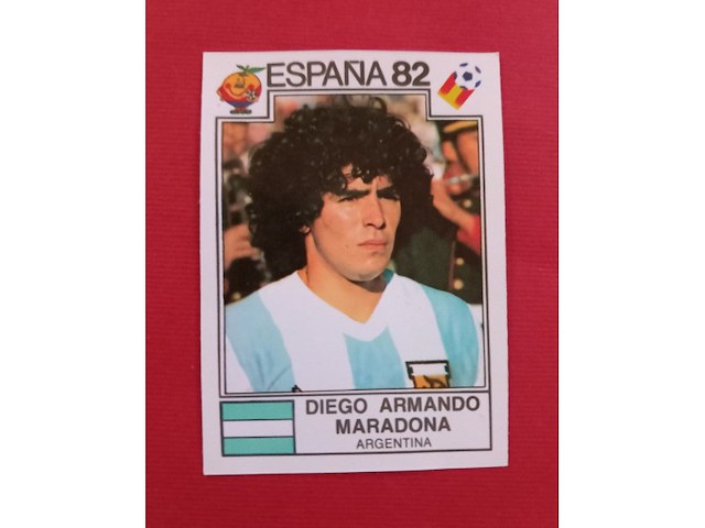 MARADONA Espana 82 176 reprint