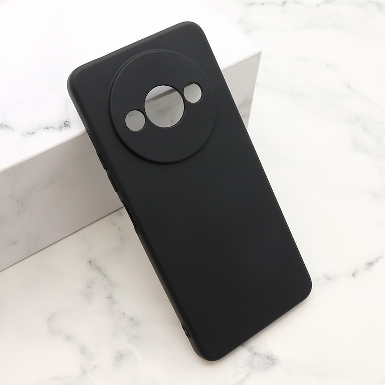 Futrola Soft Silicone za Xiaomi Redmi A3/A3x crna (MS)