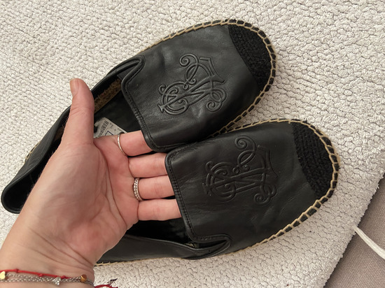 Ralph Lauren kožne espadrile
