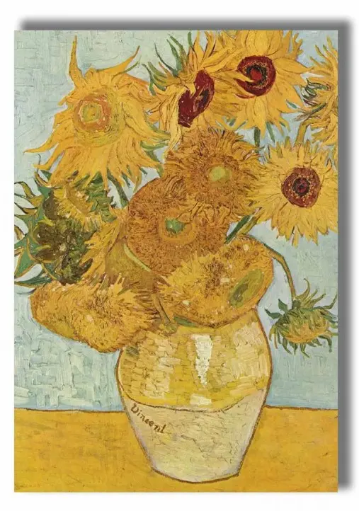 Wallity 70100VANGOGH003 Dekorativna slika, 70x100cm
