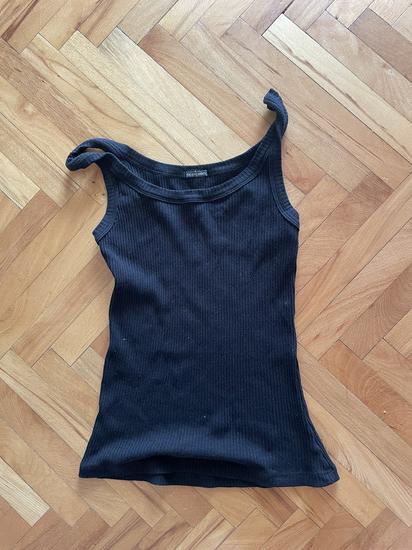 Extreme intimo crna rebrasta majica na bratele