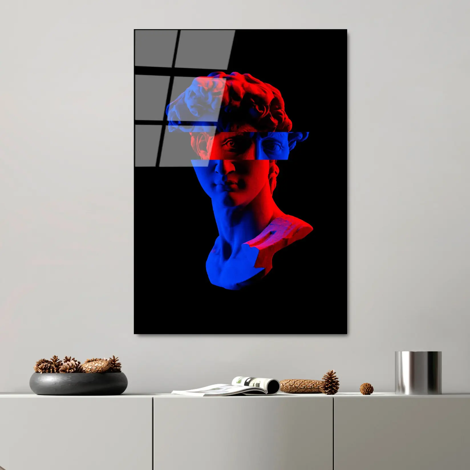 Wallity Slika od kalenog stakla 70x100cm