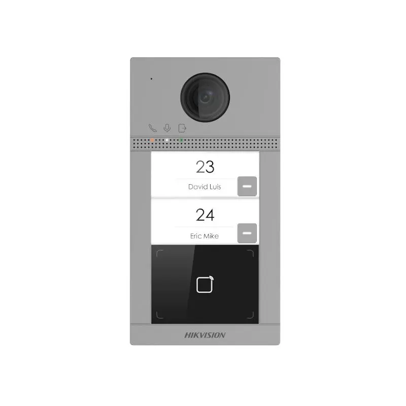 Hikvision Spoljna pozivna jedinica DS-KV8213-WME1, Dva pozivna tastera, 2MP HD