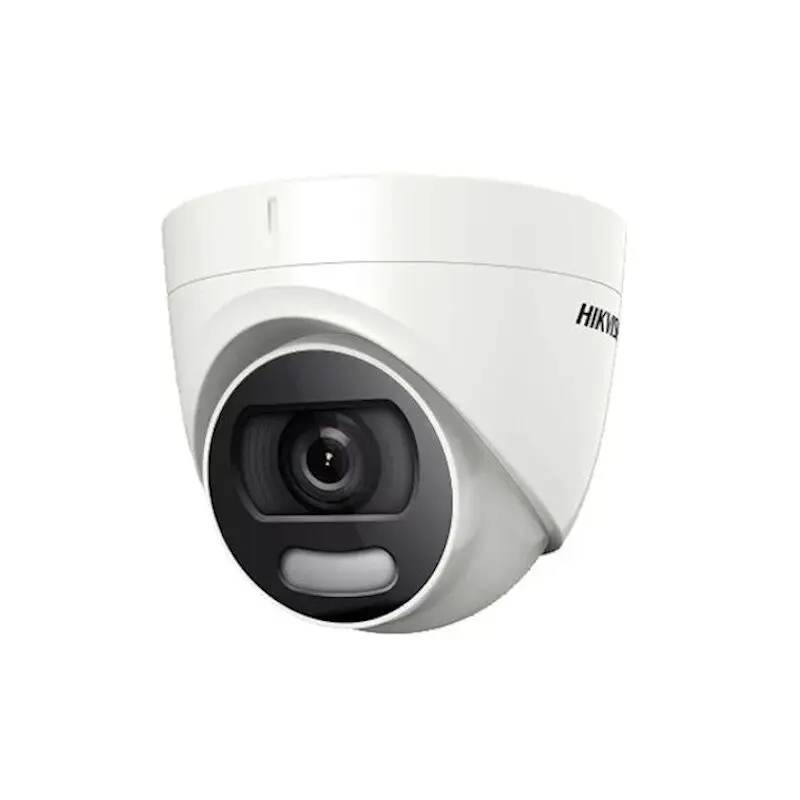 Hikvision Turret kamera DS-2CE72HFT-F28, ColorVu tehnologija, 5MP, 2.8 mm, 4u1, Bela