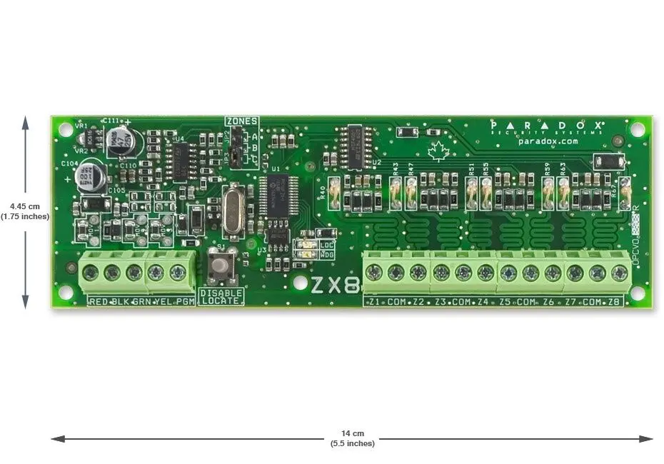 Paradox Napojna ploča ZX8