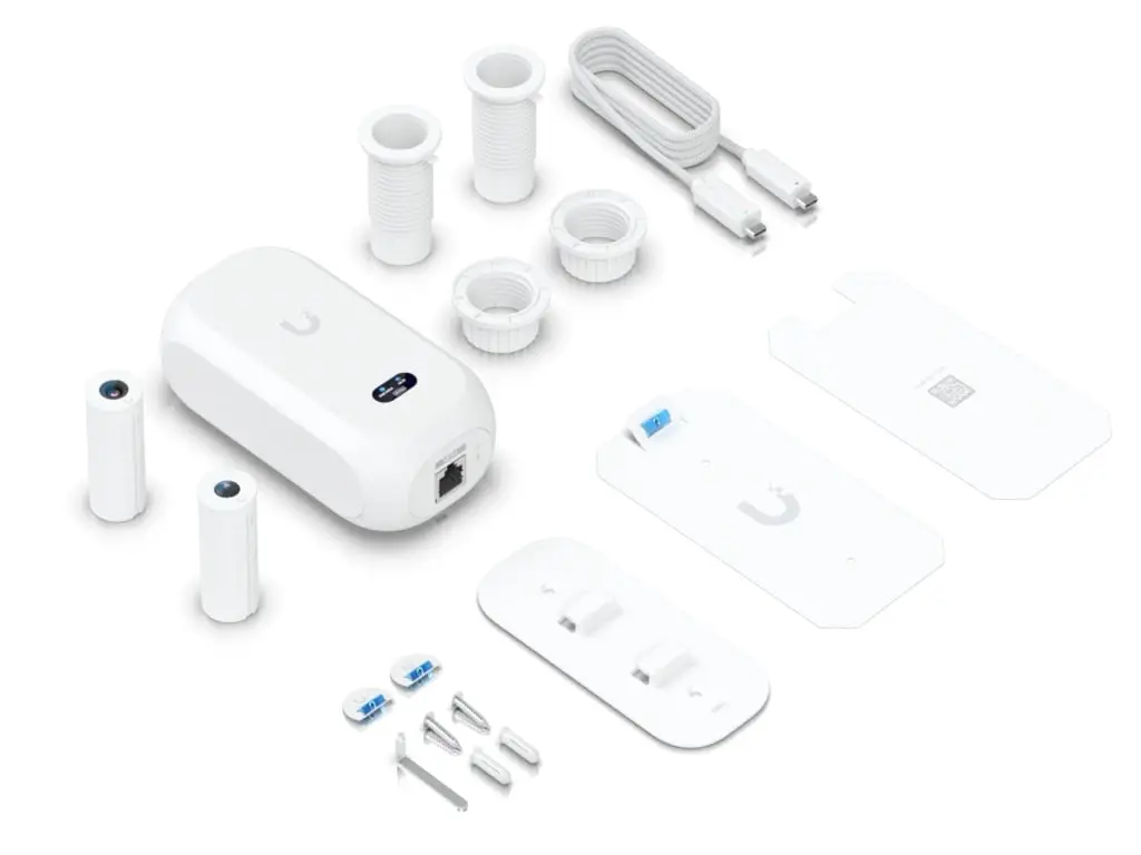 Ubiquiti Sigurnosna kamera UniFi Protect AI Theta 4K, PoE, 12 MP, Bela