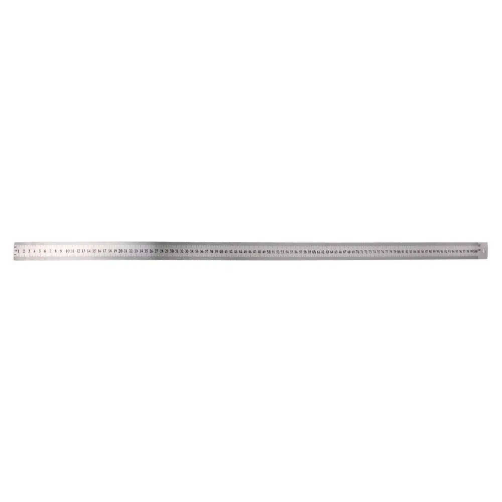 Lenjir Regle, Metalni, 100 cm, Srebrne boje