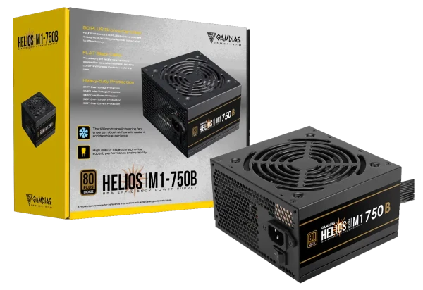Napajanje 750W Gamdias Helios M1-750B Bronze