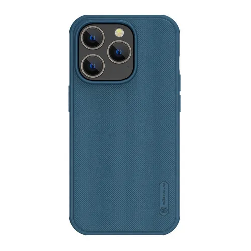 Futrola - maska NILLKIN SUPER FROST PRO za iPhone 14 Pro (6.1) plava (MS)