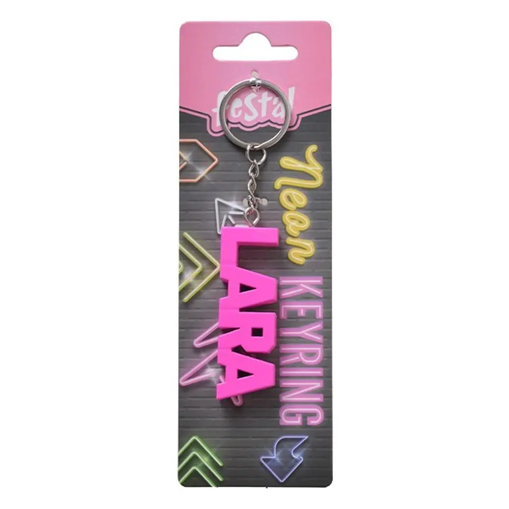 Festa Privezak za ključeve Lara, Neonski, Roze