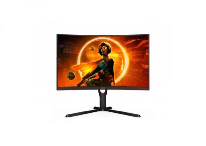 AOC Monitor LED 27G2SAE/BK 27" VA 1920x1080 at 165HZ 3000:1, 1ms, Freesync Premium, VGA, HDMI, DP, 3y