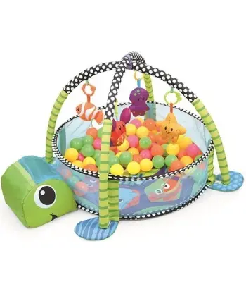 BBO PODLOGA ZA IGRU SA LOPTICAMA (90 x 80 x 55cm) - TURTLE (CC9600-T)
