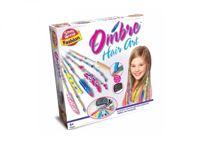 Kreativni set za dekoraciju kose-ombre