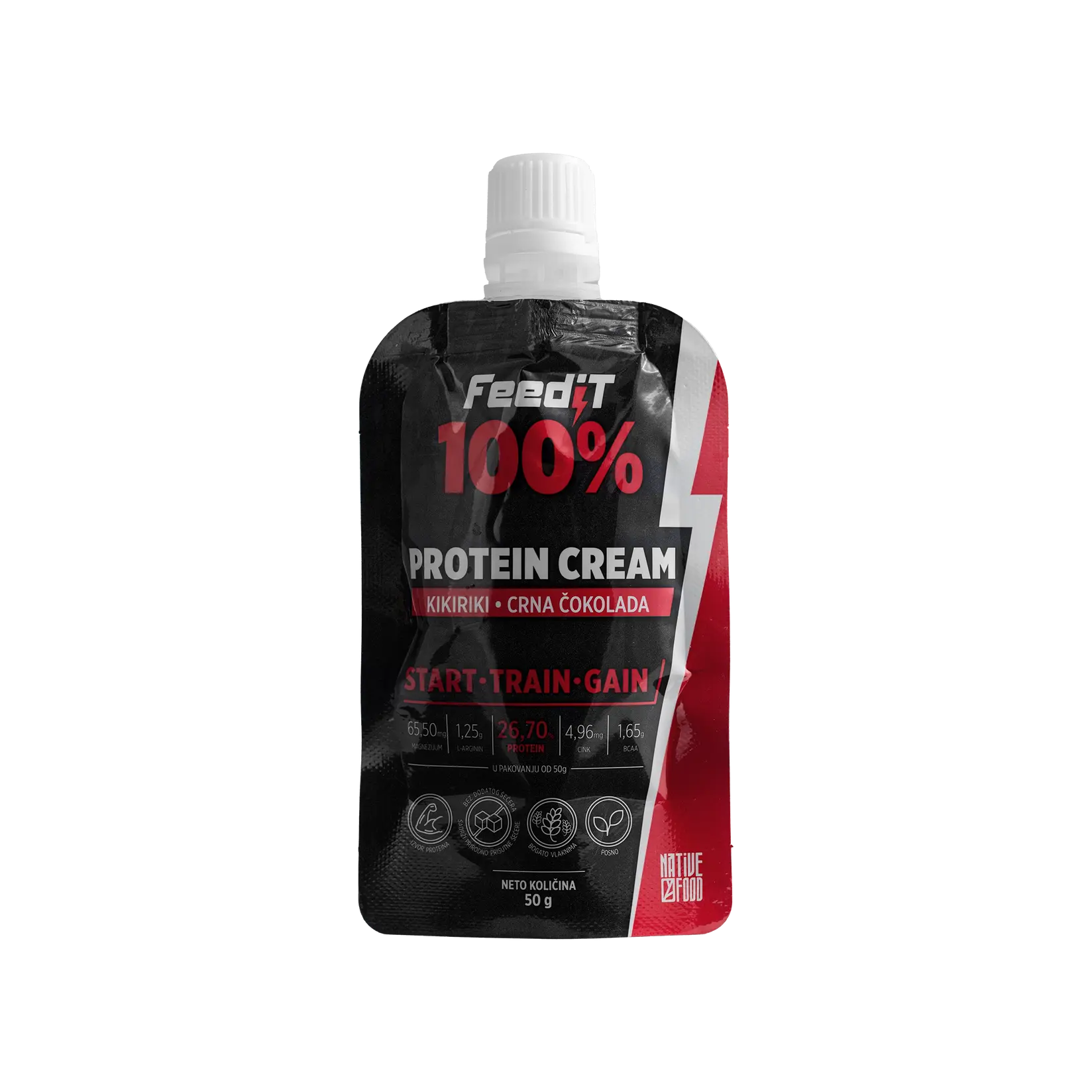 Feedit Protein krem Kikiriki i crna čokolada, 50 g
