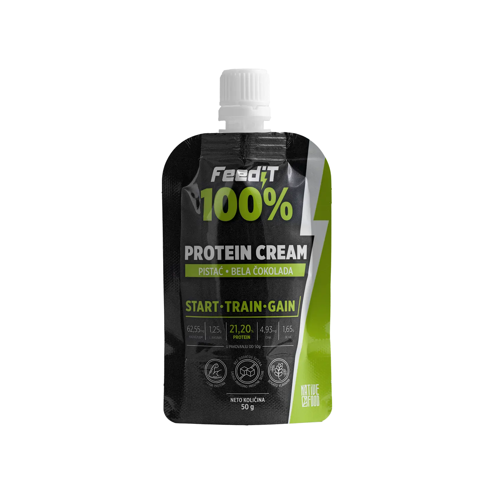 Feedit Protein krem Pistać i bela čokolada, 50 g