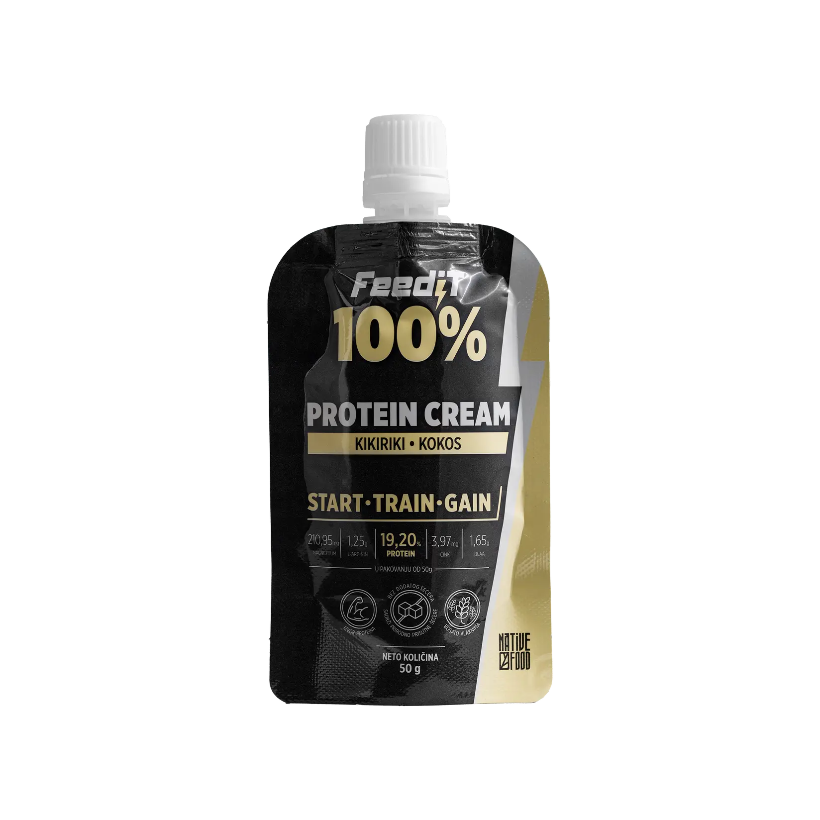 Feedit Protein krem Kikiriki i kokos, 50 g