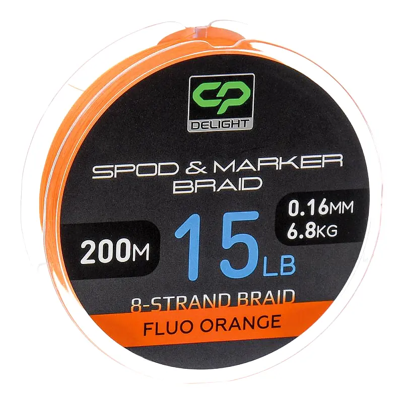 Carp Pro DELIGHT SPOD & MARKER BRAID FLUO ORANGE (CPDTSMBO) 64701