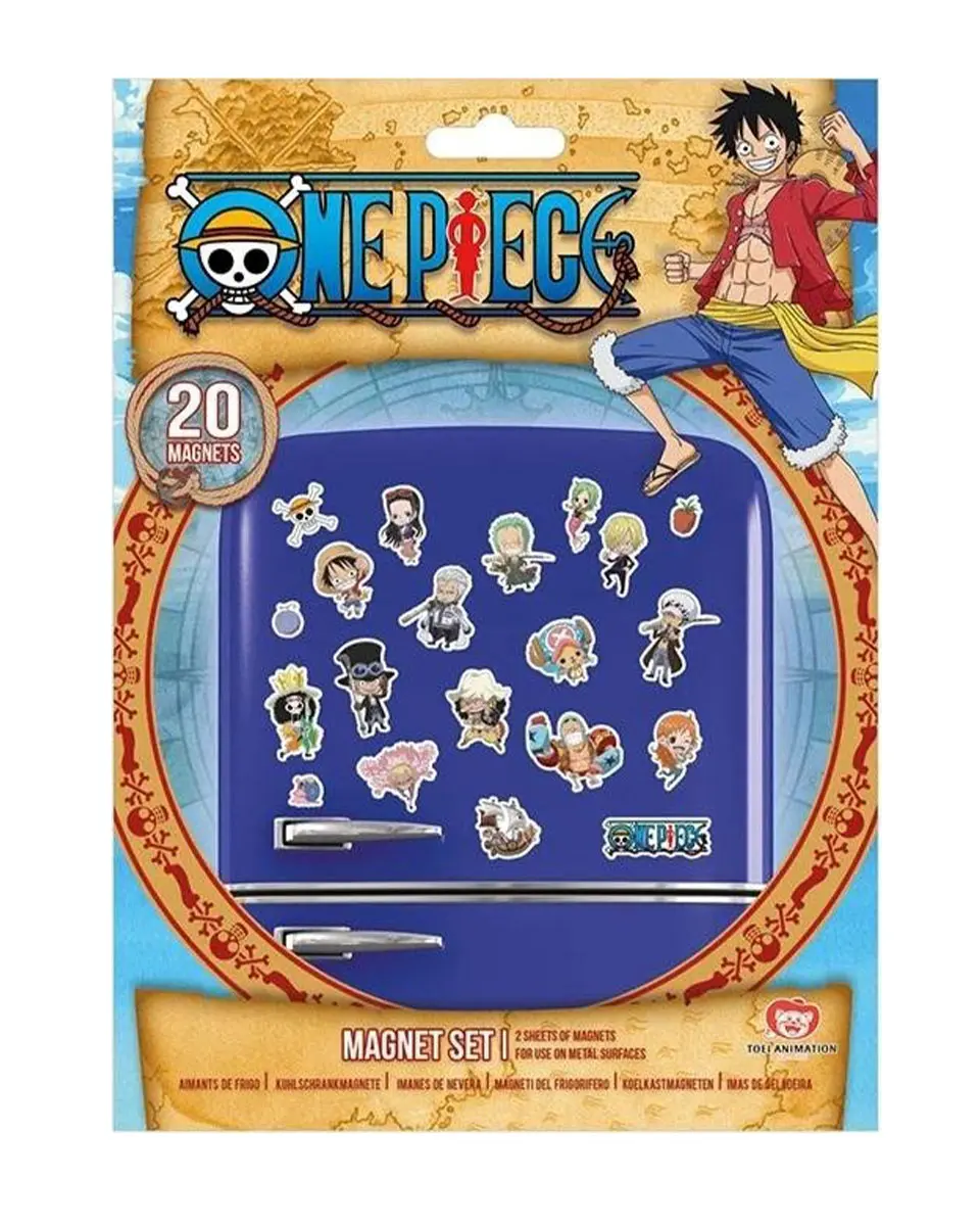 PYRAMID Set magneta One Piece, 20 komada
