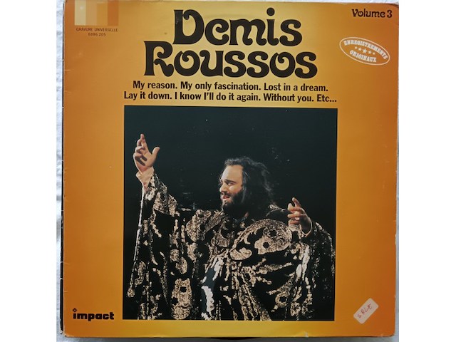 DEMIS  ROUSSOS  -  DEMIS  ROUSSOS  Volume 3