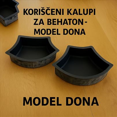 Polovni kalupi za behaton ploče – DEKOR