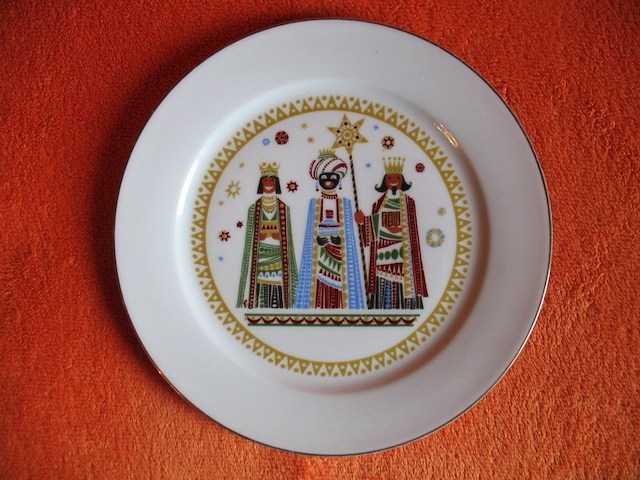 Ukrasni tanjir - Heinrich-Bavaria porcelan