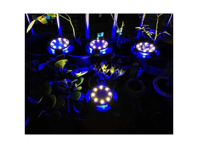 4 Višebojne solarne lampe za dekoraciju dvorišta 5705