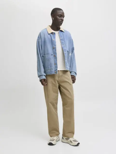 Jack&Jones Muške pantalone Alex, Bež