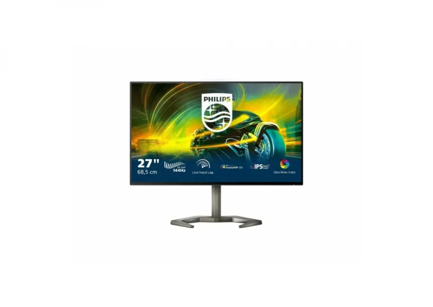 Monitor PHILIPS EVNIA 27M1F5800/00 27"/IPS/3840x2160/144Hz/1ms GtG/HDMIx2,DPx2,USB/Gsync/Pivot/crna