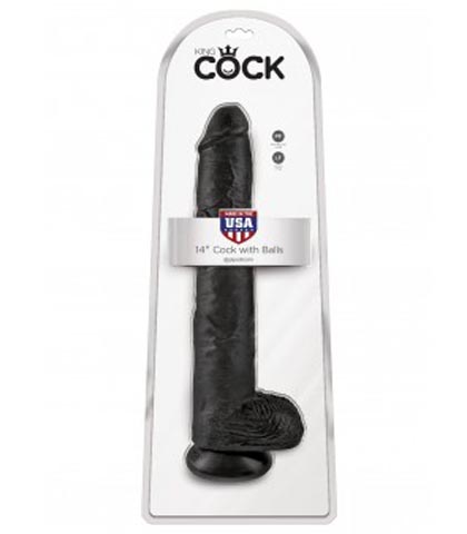 Silikonski realisticni crni dildo
