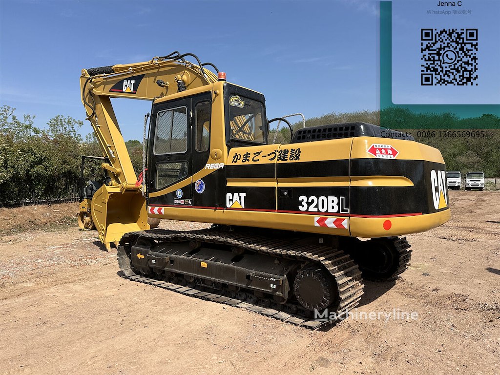 Caterpillar 320BL bager guseničar