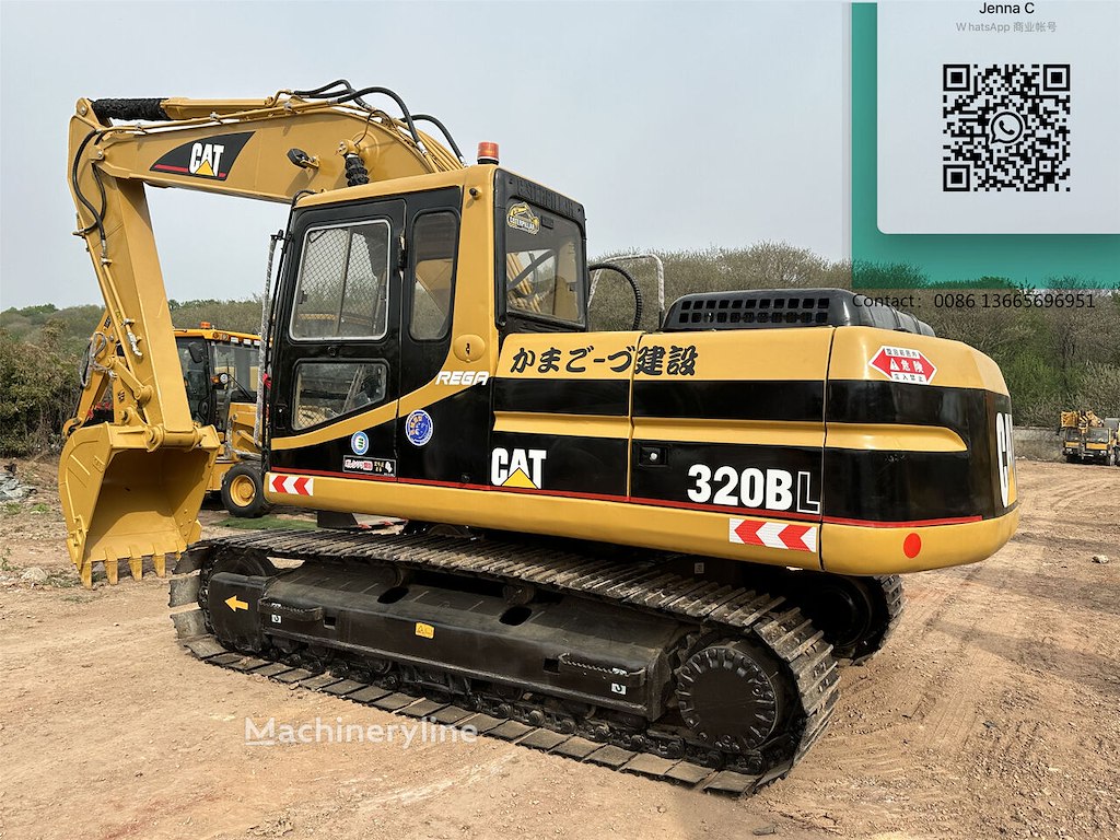 Caterpillar 320BL bager guseničar