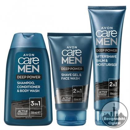 Avon Care Men set sa korejskim ugljem