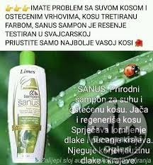 Sanus šampon za suvu i oštećenu kosu